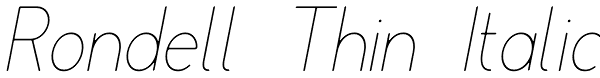 Rondell Font | Font Spy