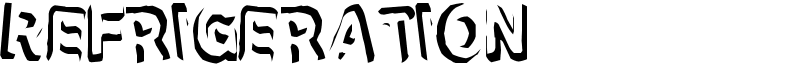Refrigeration Font Free Download | Font Spy