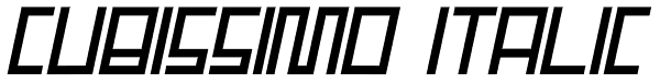 Cubissimo Font | Font Spy