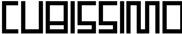 Font Spy | Cubissimo Font