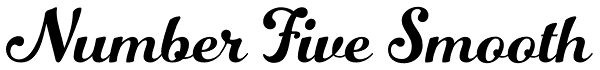 Font Spy | Number Five Font