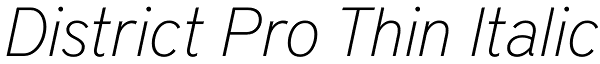 District Pro Font | Font Spy