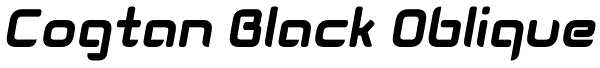 Cogtan Font | Font Spy