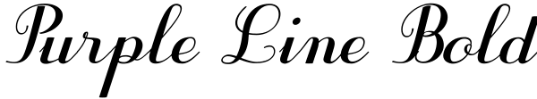 Purple Line Font | Font Spy