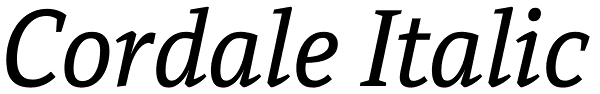 Cordale Font | Font Spy