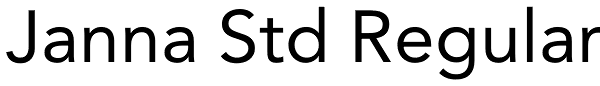 Janna Font | Font Spy