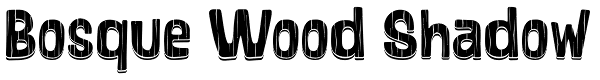 Bosque Font | Font Spy
