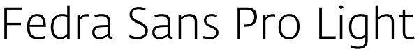 Fedra Sans Pro Font | Font Spy