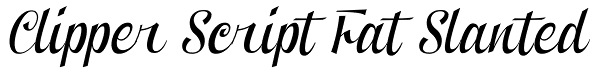 Font Spy | Clipper Script Font