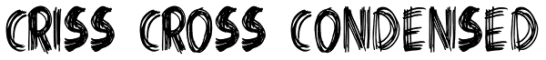 Font Spy | Criss Cross Font