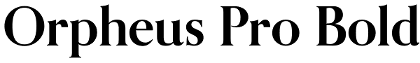 Orpheus Pro Font | Font Spy