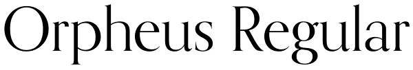 Orpheus Pro Font | Font Spy