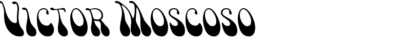 Victor Moscoso Font Free Download | Font Spy