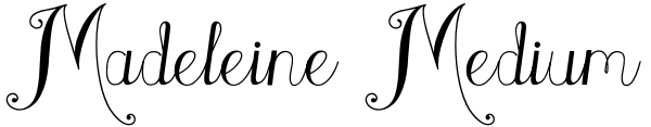Madeleine Font | Font Spy