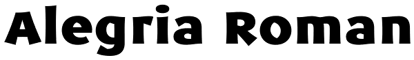 Alegria Font | Font Spy