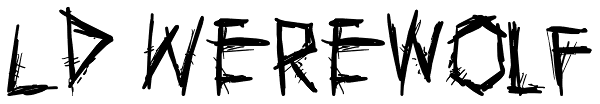 LD Werewolf Font | Font Spy