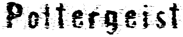 Poltergeist Font | Font Spy