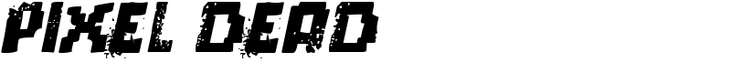 Pixel Dead Font Free Download | Font Spy