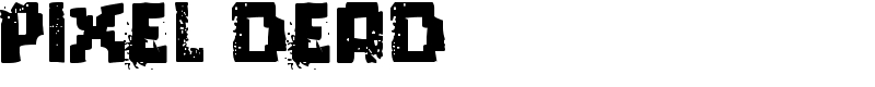 Pixel Dead Font Free Download | Font Spy