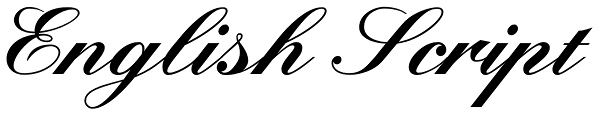 Font Spy | English Script Font