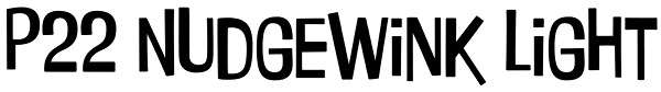 P22 Nudgewink Pro Font | Font Spy
