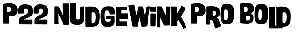 P22 Nudgewink Pro Font | Font Spy