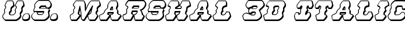 U.S. Marshal Font Free Download