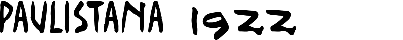 Paulistana 1922 Font Free Download | Font Spy