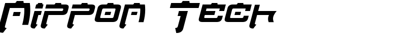 Nippon Tech Font Free Download | Font Spy