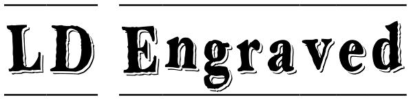 LD Engraved Font | Font Spy