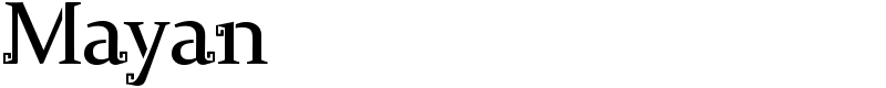 Mayan Font Free Download | Font Spy