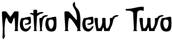 Metro New Two Font | Font Spy