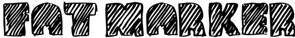 Fat Marker Font | Font Spy