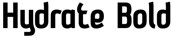 Hydrate Font | Font Spy