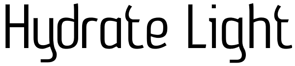Font Spy | Hydrate Font