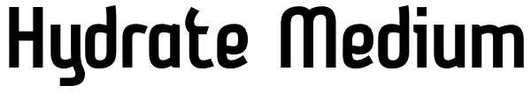 Hydrate Font | Font Spy
