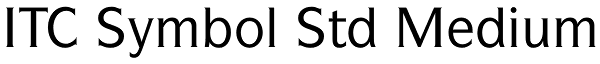 ITC Symbol Font