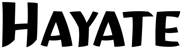 Hayate Font | Font Spy