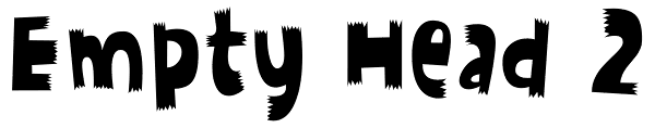 Empty Head Font | Font Spy