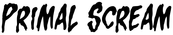 Primal Scream Font | Font Spy
