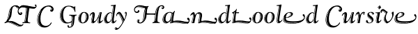 LTC Goudy Handtooled Font | Font Spy