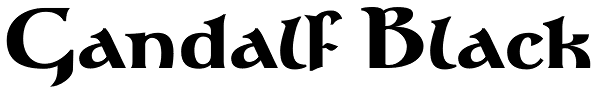 EF Gandalf Font | Font Spy