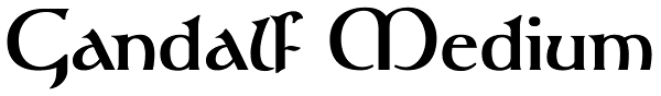 EF Gandalf Font