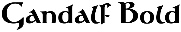 EF Gandalf Font | Font Spy
