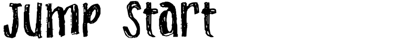Jump Start Font Free Download | Font Spy