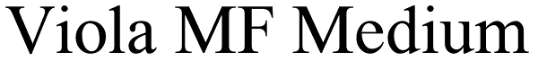Viola MF Font