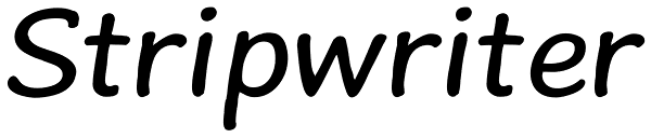 Stripwriter Font | Font Spy