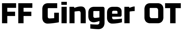 FF Ginger Font | Font Spy