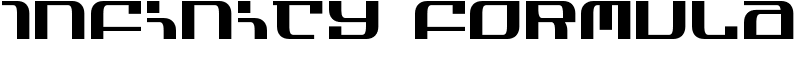 Infinity Formula Font Free Download | Font Spy