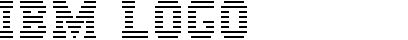 IBM Logo Font Free Download | Font Spy